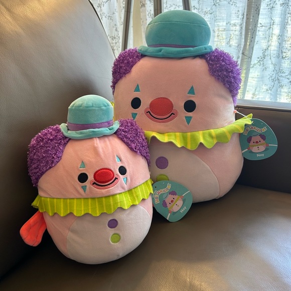 Squishmallows | Toys | Squishmallows Noy The Blobfish Clown 2inch And ...